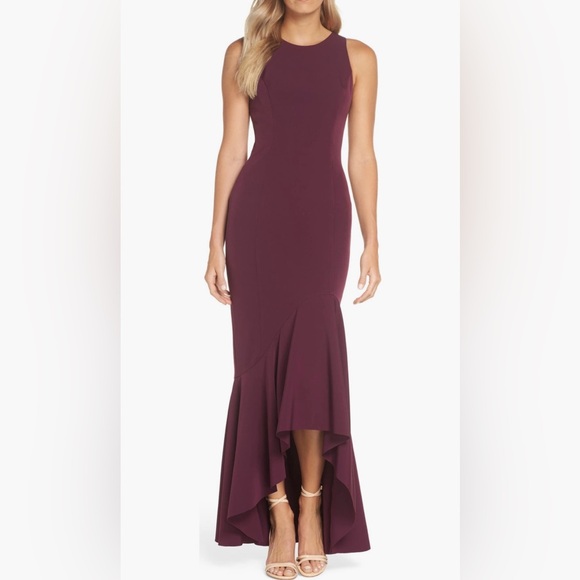 Vince Camuto | Dresses | Vince Camuto High Low Trumpet Gown | Poshmark